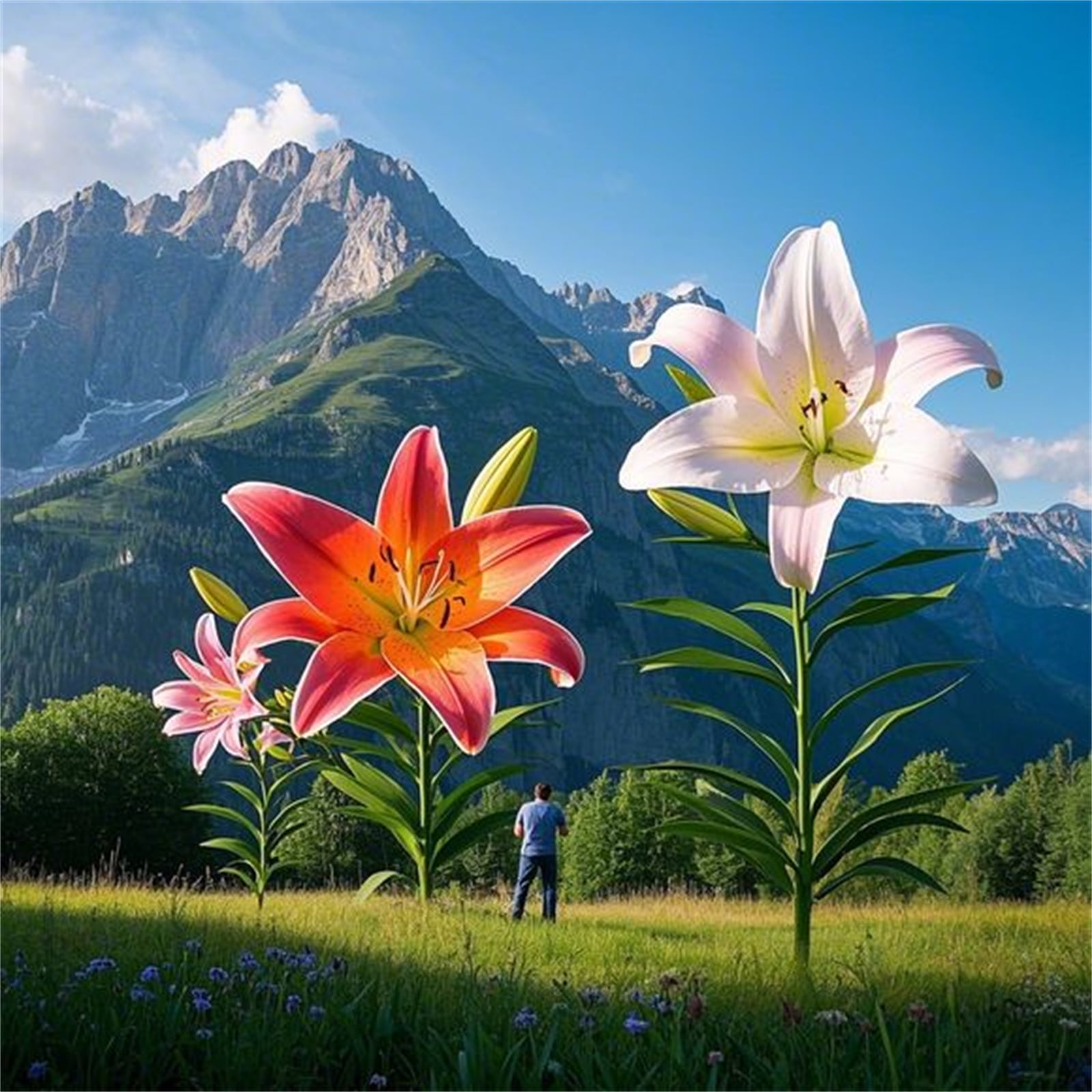 Professional, Perennial lily , Garden (Lilies) Beautify Environment ...