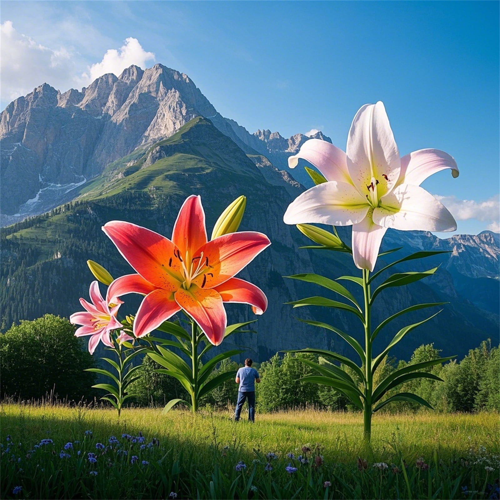 Professional, Perennial lily , Garden (Lilies) Beautify Environment ...