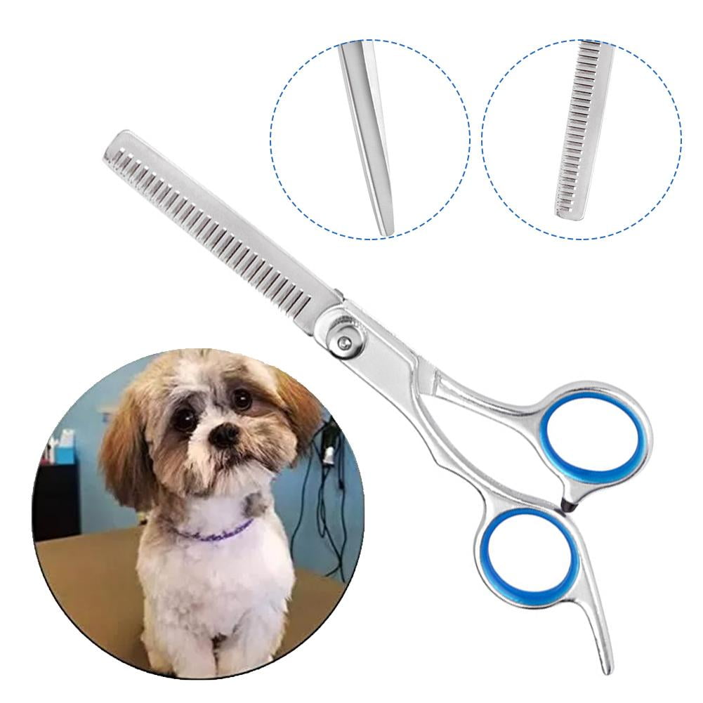 Professional Pet Grooming CURVED Scissors CHUNKER THINNING shears SET ...