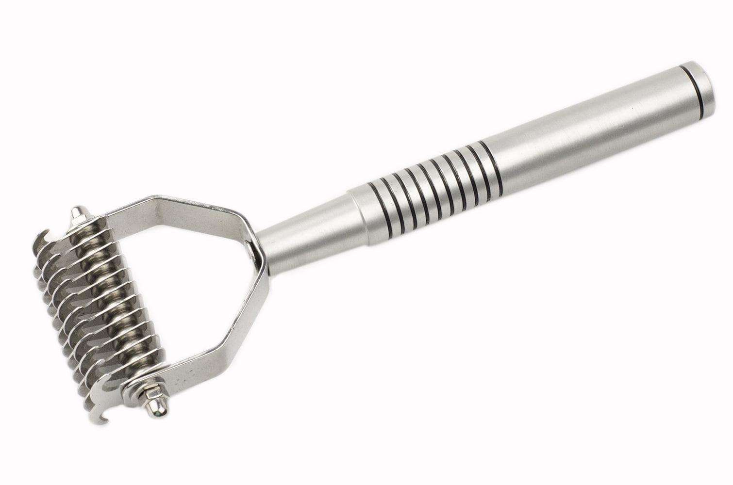 Professional Pet Grooming Undercoat Shedding Dematting Rake, 12 Teeth ...