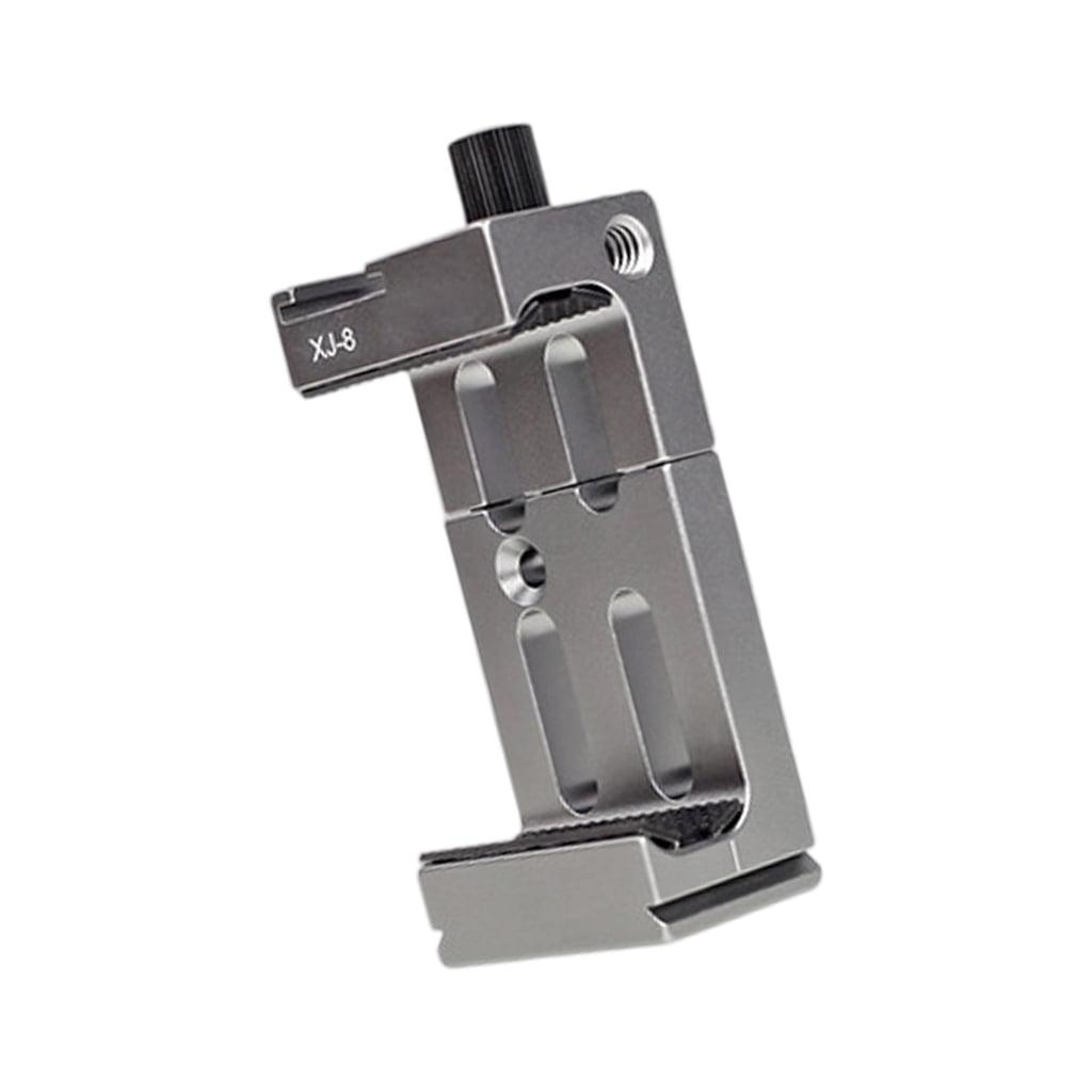 Professional Phone Clamp With Quick Release Tripod Mount And Cold Shoe ...