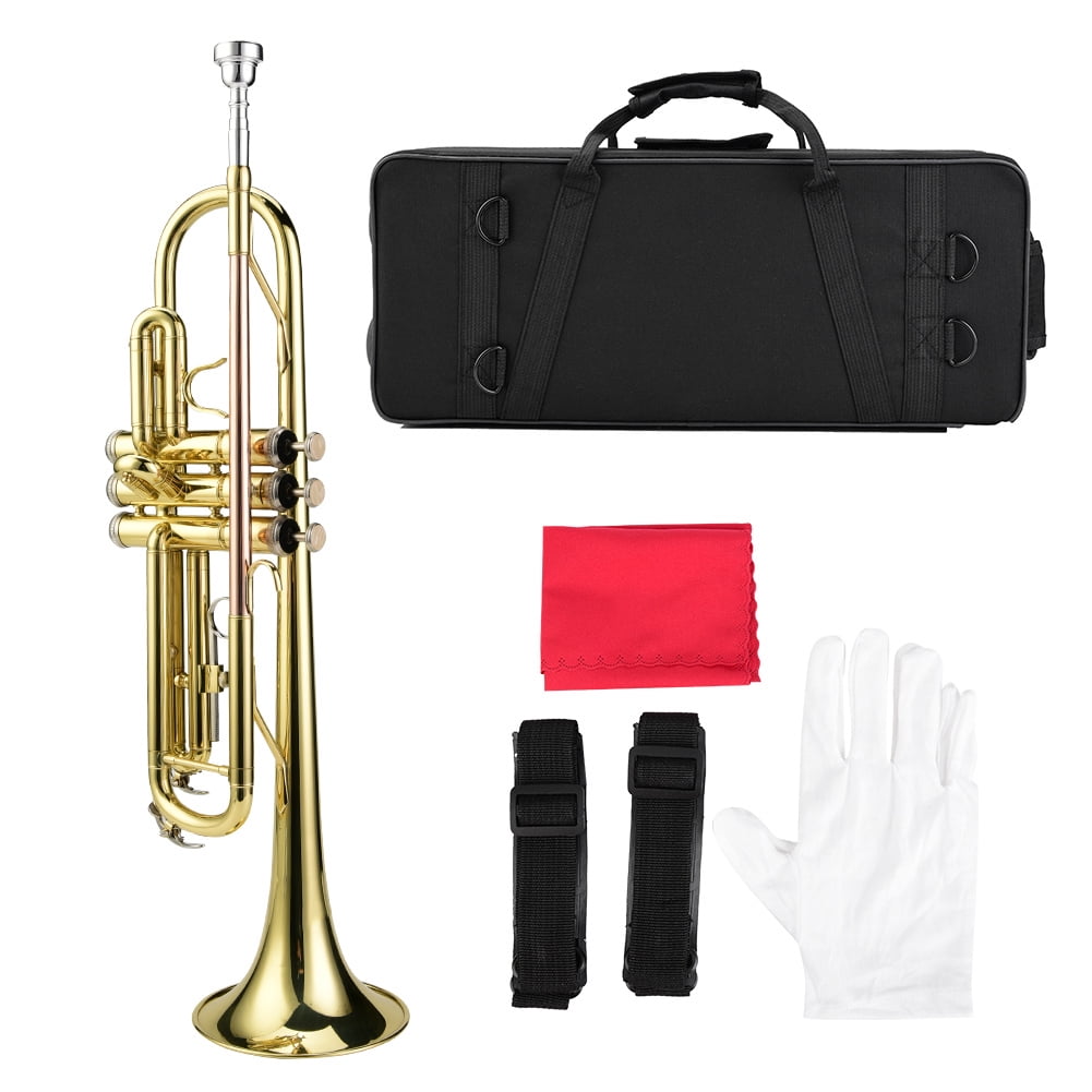 Professional Phosphorized Copper Trumpet Beginner Brass Instrument ...