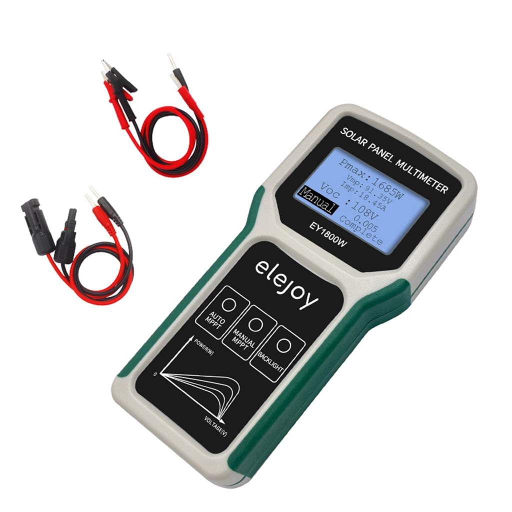 Professional Photovoltaic Panel Tester With Auto Manual Mode 1800W ...