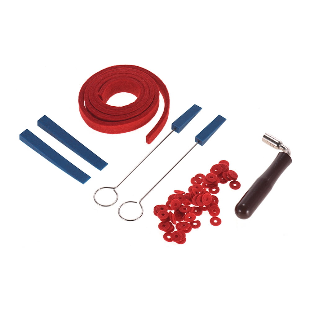 Professional Piano Tuner Kit Tuning Tool Set Wrench Hammer Rubber Mutes ...