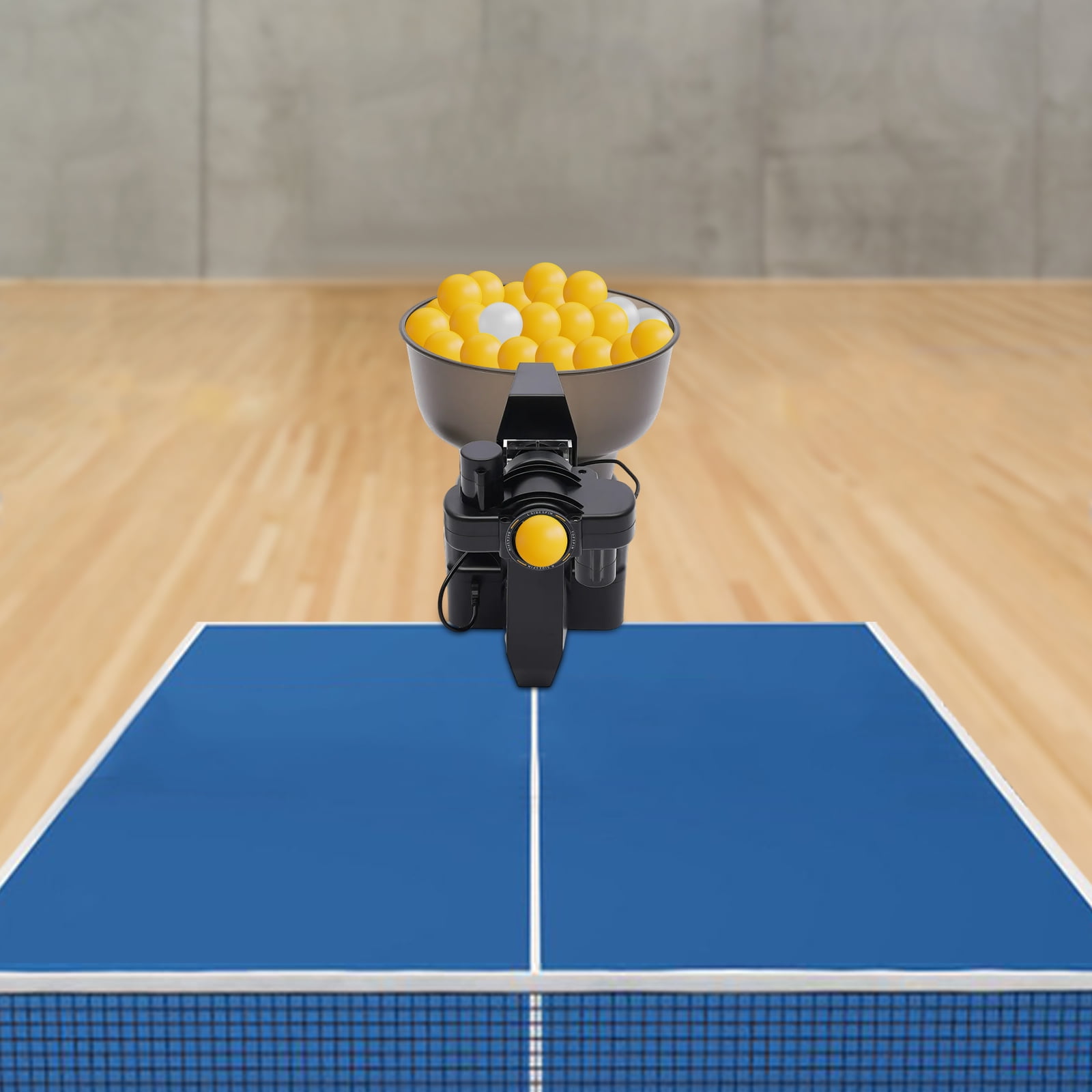 Professional Ping Pong Ball Machine - Adjustable Speed & Frequency, 120 ...