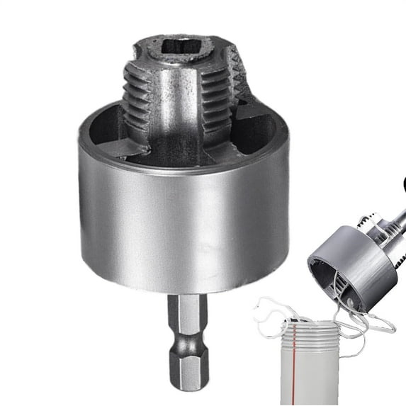 Professional Pipe Threading Tool Kit - Double-Ended Internal & External ...