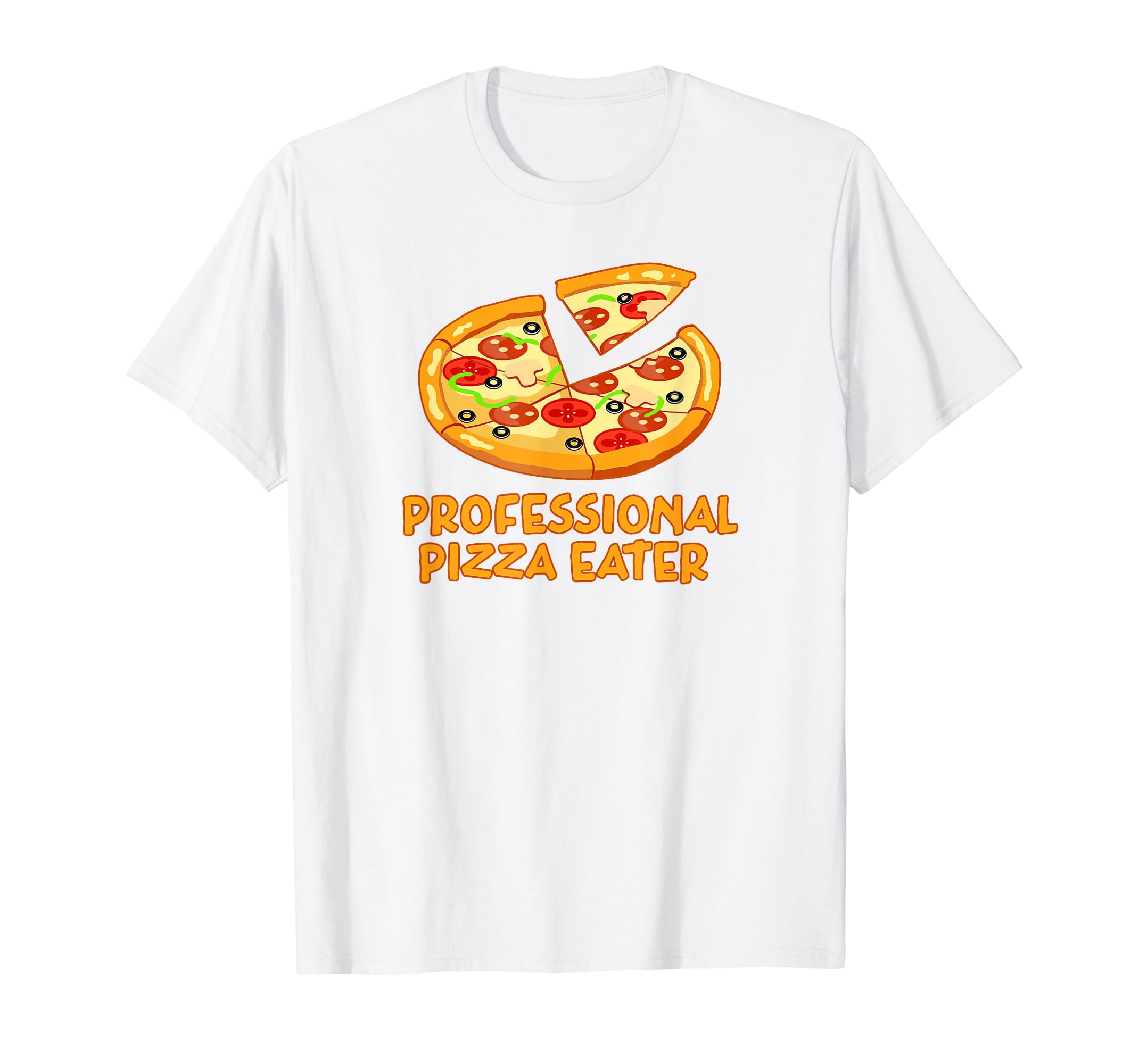 Professional Pizza Eater Cute Funny Pizza T-Shirt - Walmart.com