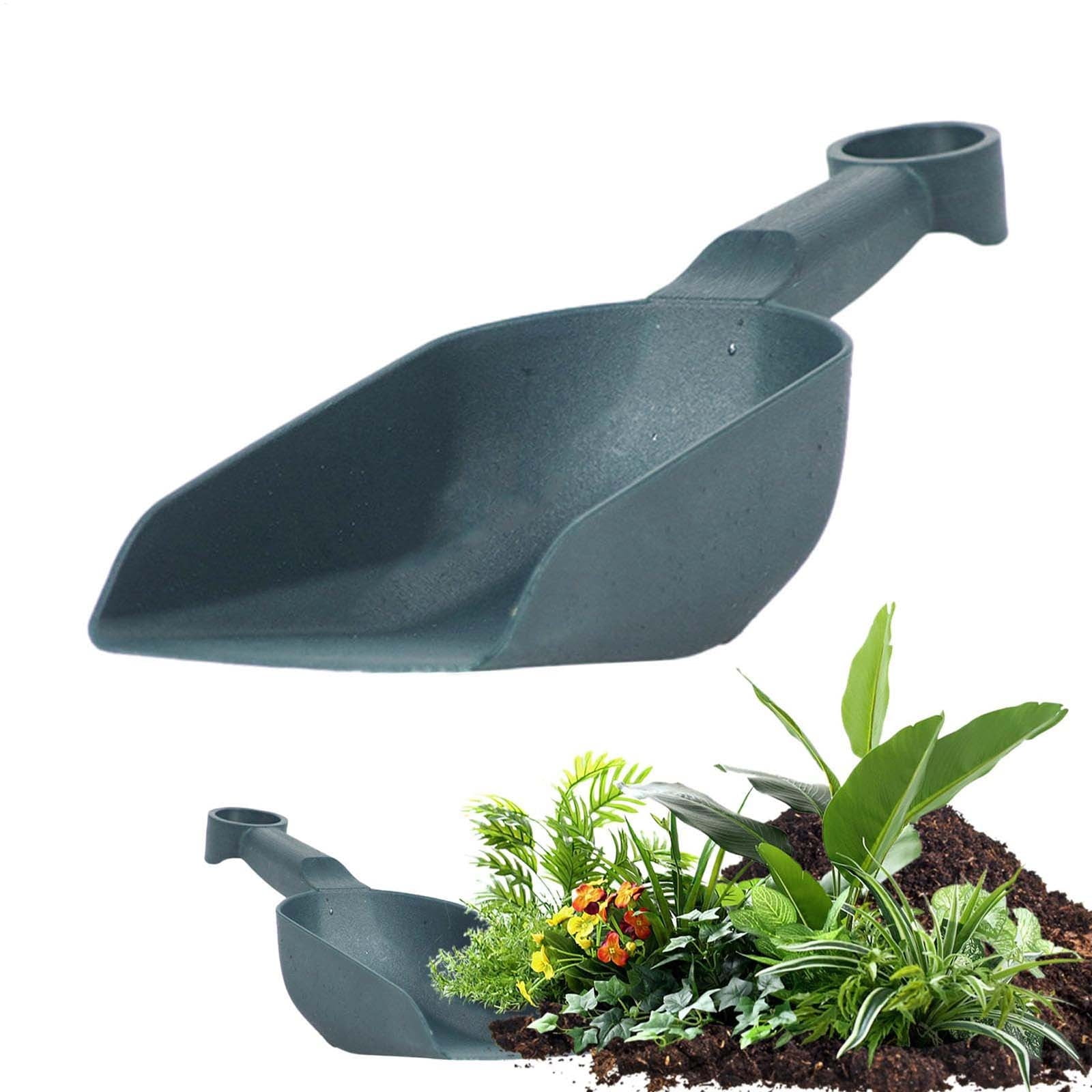 Professional Soil Scoop Transplanter - Heavy Duty Garden Trowel Shovel ...