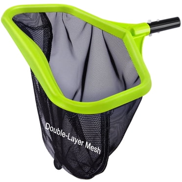 Professional Heavy Duty Pool Rake, EZ Clip Swimming Pool Leaf Skimmer ...