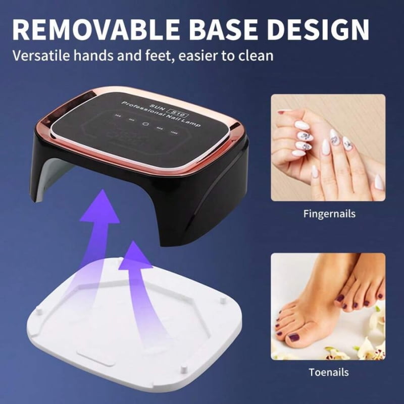 Professional and Portable Build Nail Lamp Nail Dryer, Gel Nail Light ...