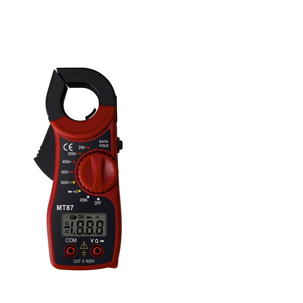 Professional Portable Mt87 Digital Clamp Meter Multimeter DC AC Voltage ...