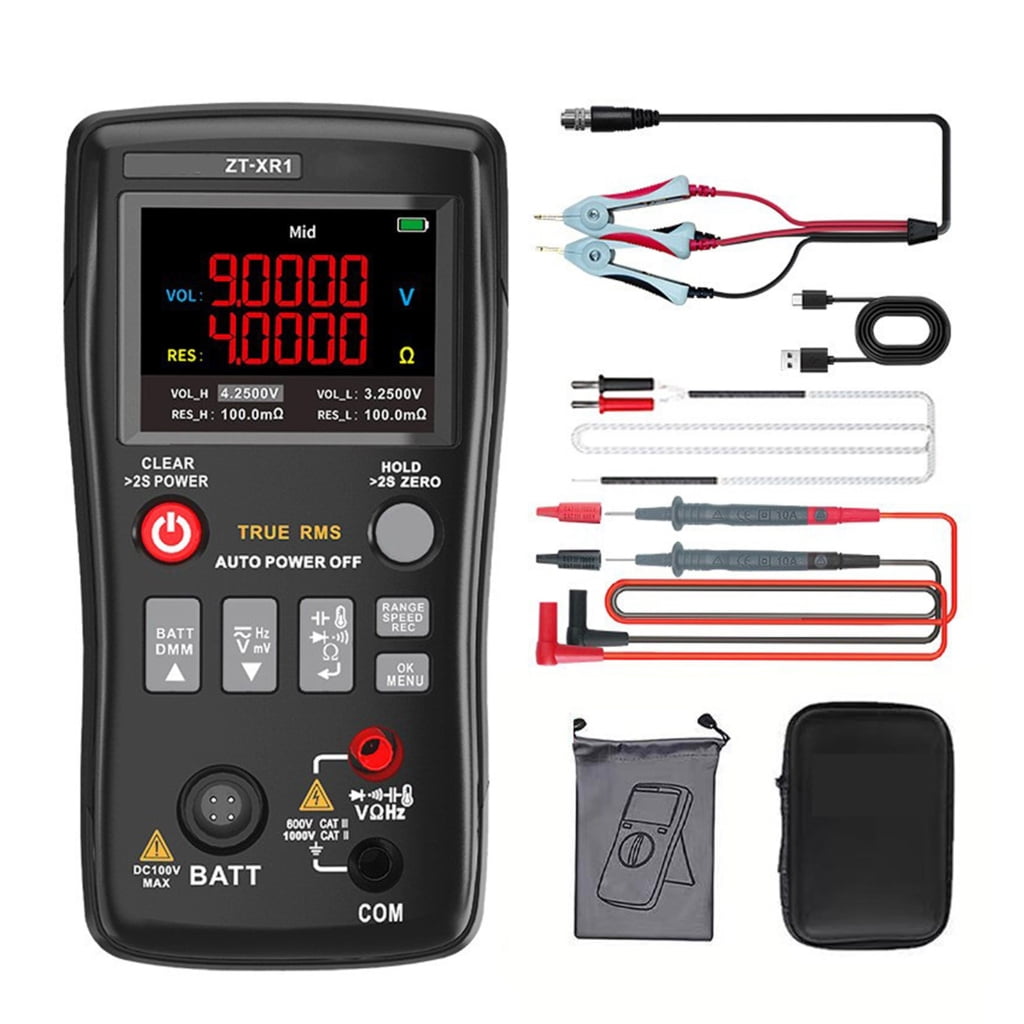 Professional Portable Multimeter Tool Battery Internal Resistance ...