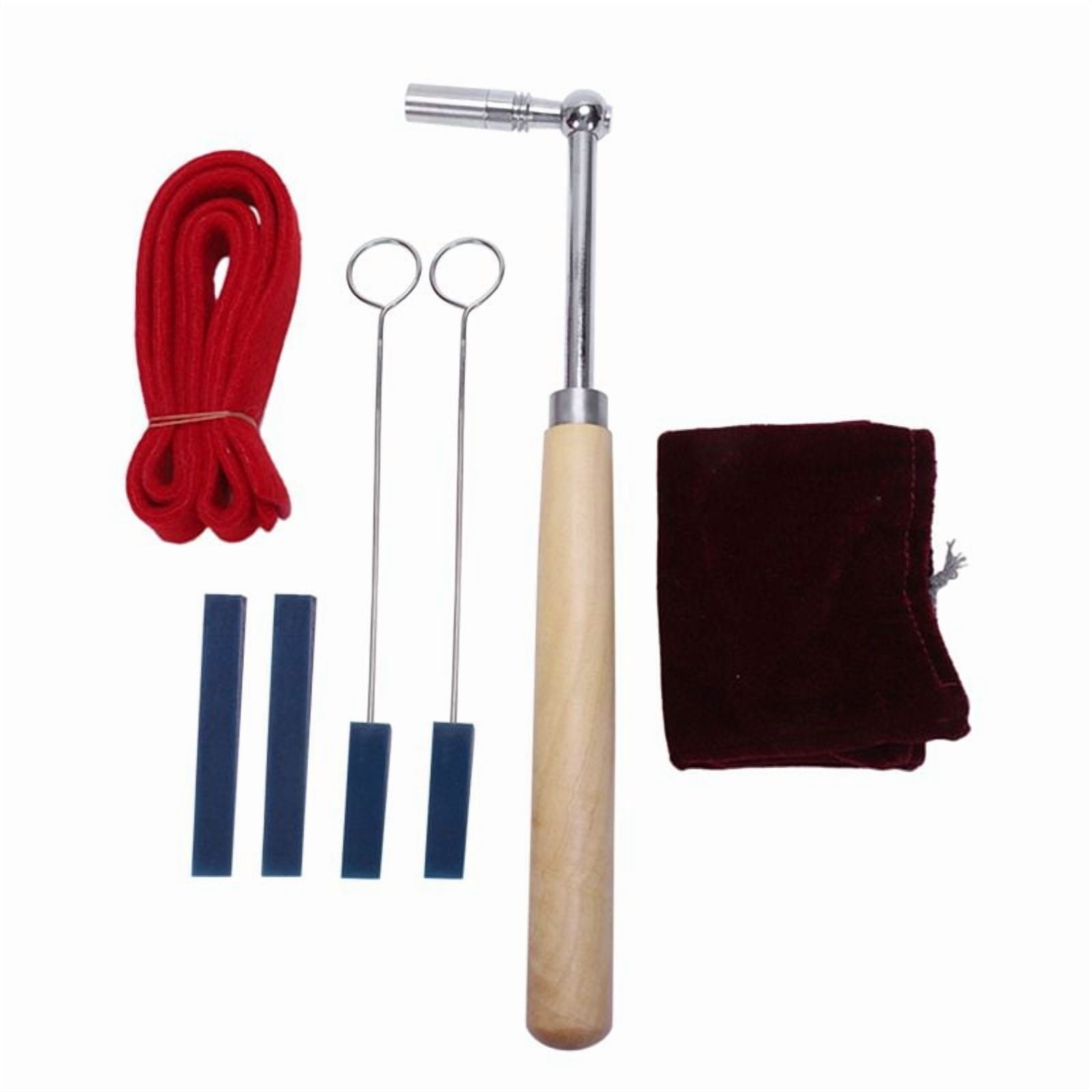 Professional Portable Trolley Jujube Piano Tuner Tuner Mute Kit Tool ...