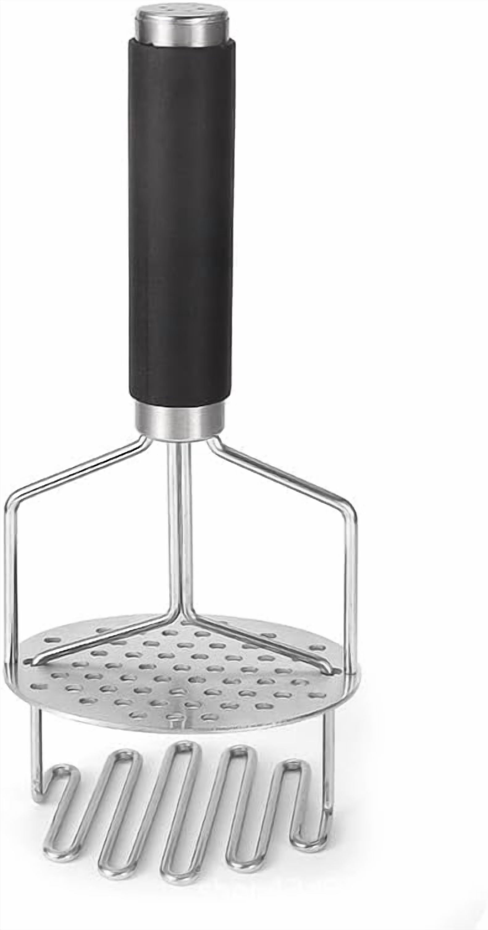 Professional Potato Masher, Dual-Layer Stainless Steel, Heavy Duty Food ...