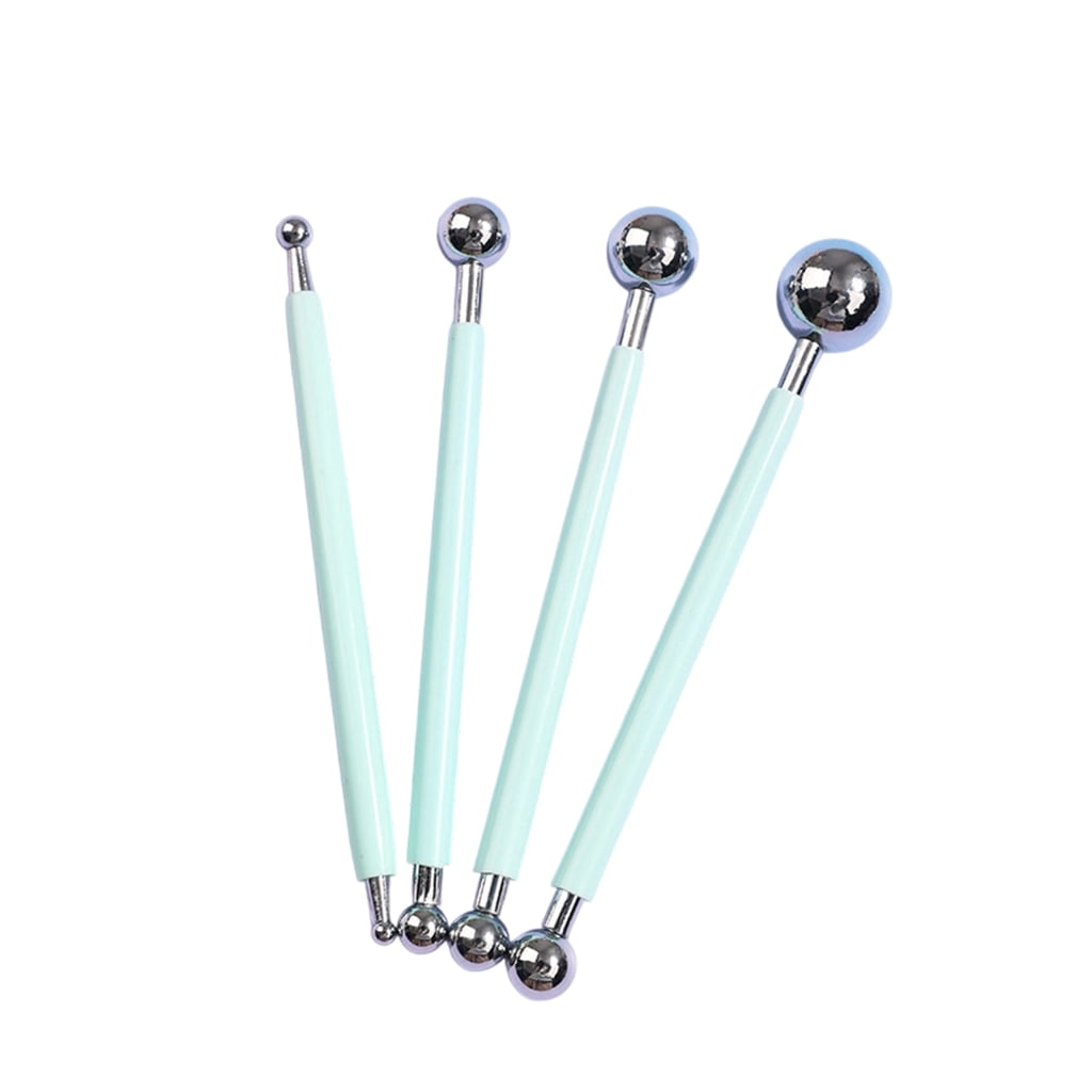 Professional Pottery Tool Set 4Pcs Double Ended Pottery Clay Texturing ...