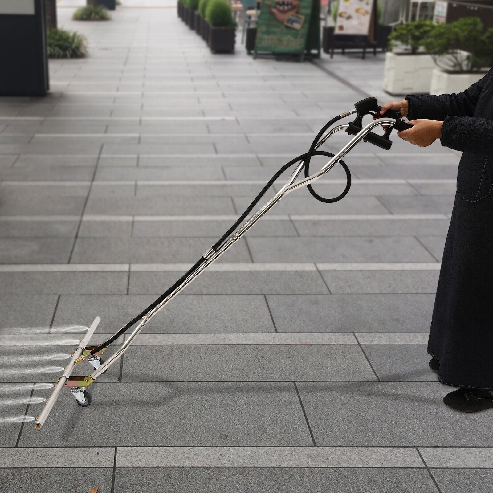Professional Power Washer Broom Attachment, Pressure Washer Water Broom ...