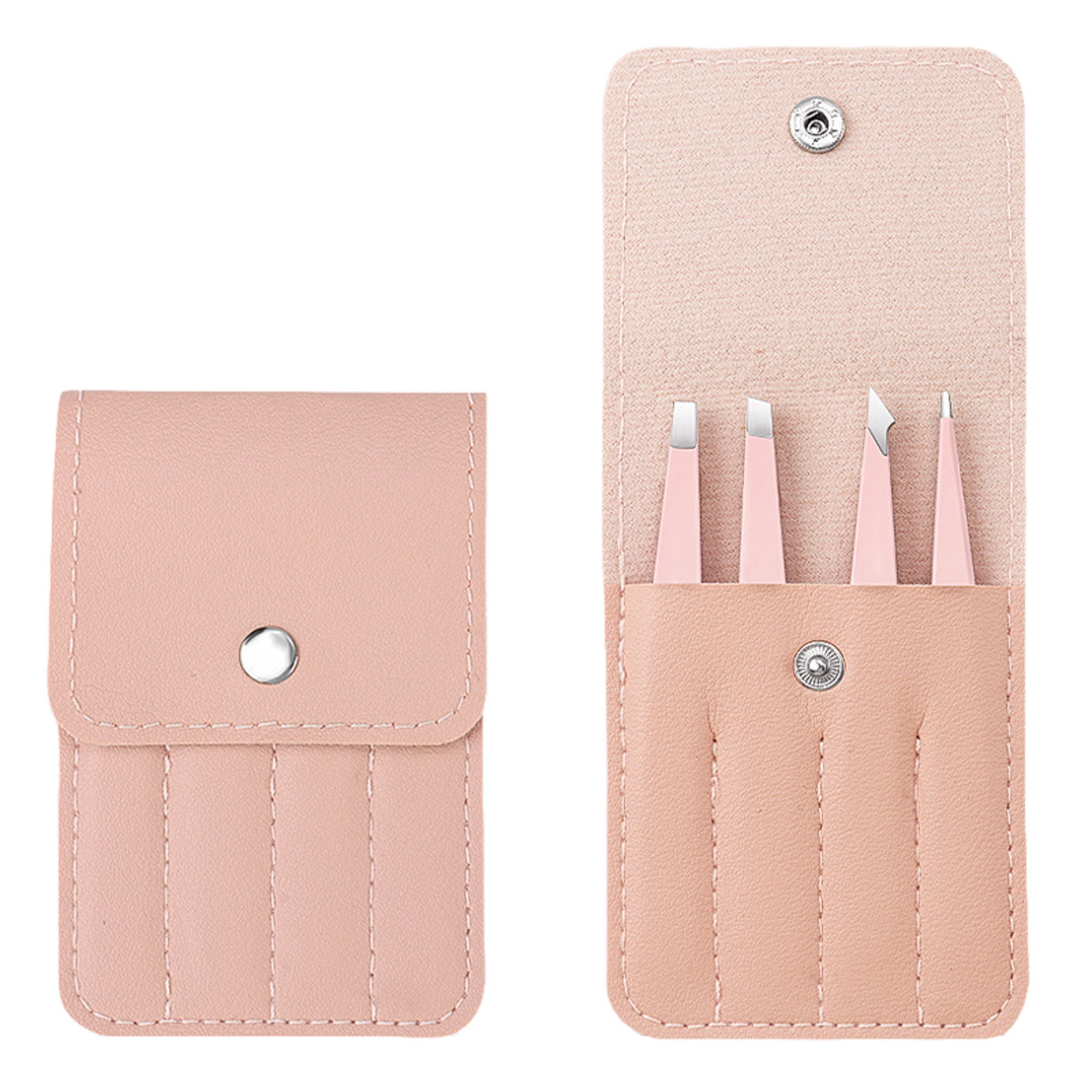 Professional Precision Tweezers Set Hand Cut Tips Stainless Steel All ...