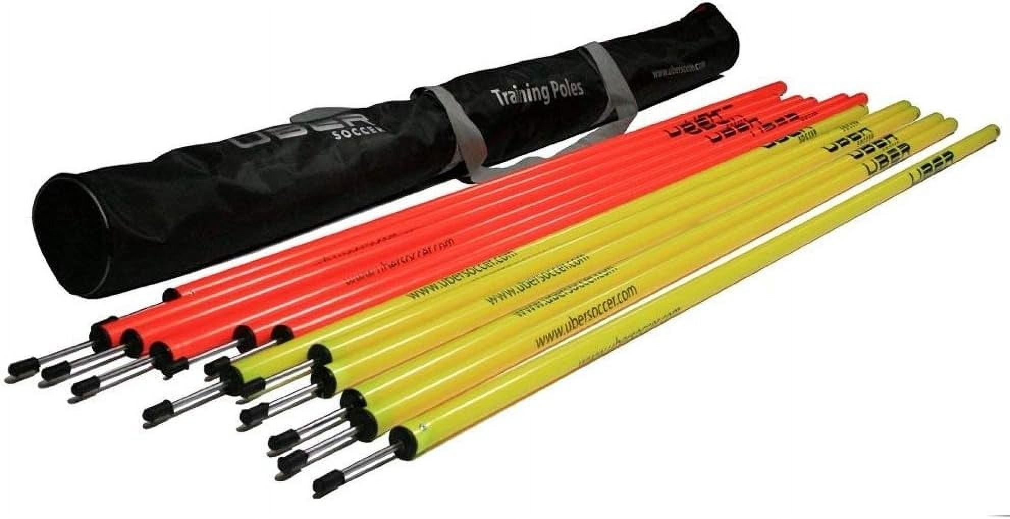 Professional Quality Speed and Agility Training Poles - Set of 12 Poles ...