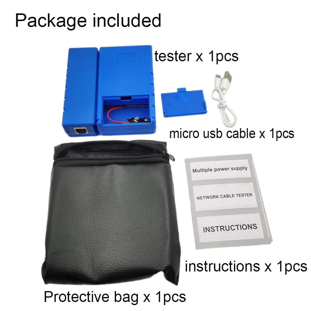 Professional RJ45 ethernet Cable lan tester Network tools RJ11 RJ12 ...