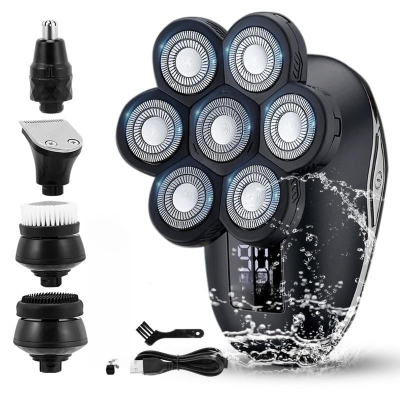 Professional Rechargeable Electric Shaver - LED Display Waterproof ...