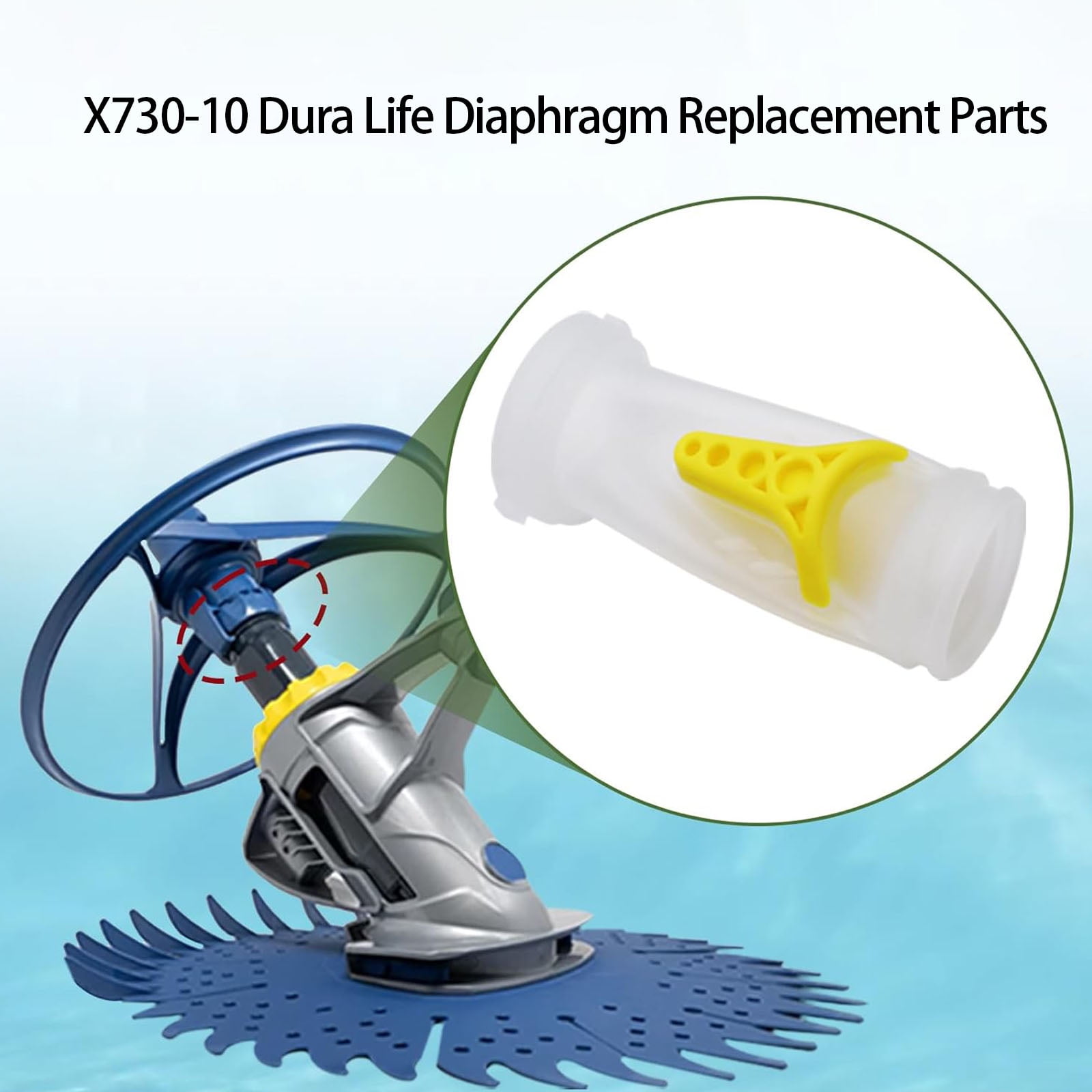 Professional Replace Part X73010 Flexible Silicone Diaphragm Easy ...