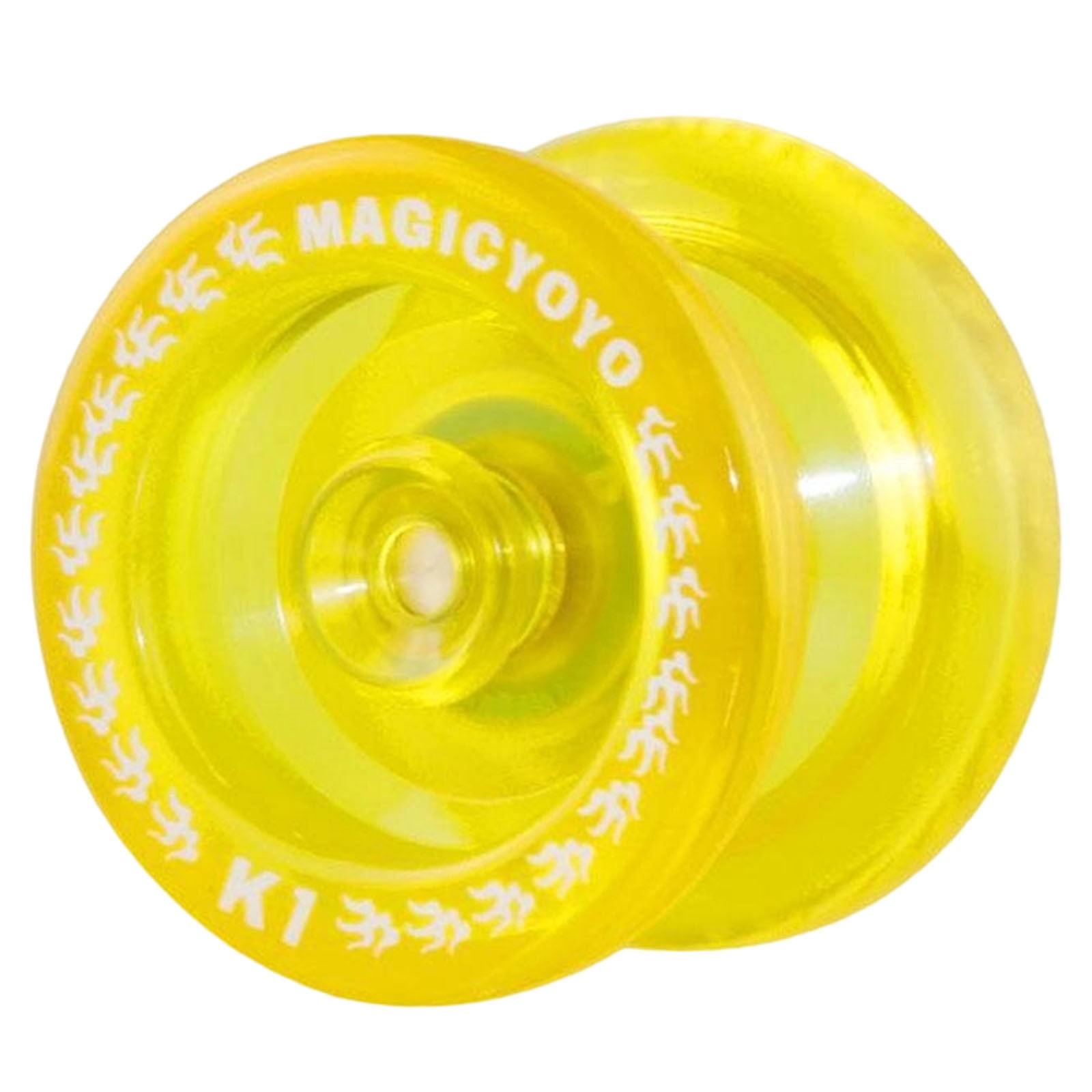 Professional Responsive Yoyo K2 Crystal Red, Dual Purpose Plastic Yo-Yo ...