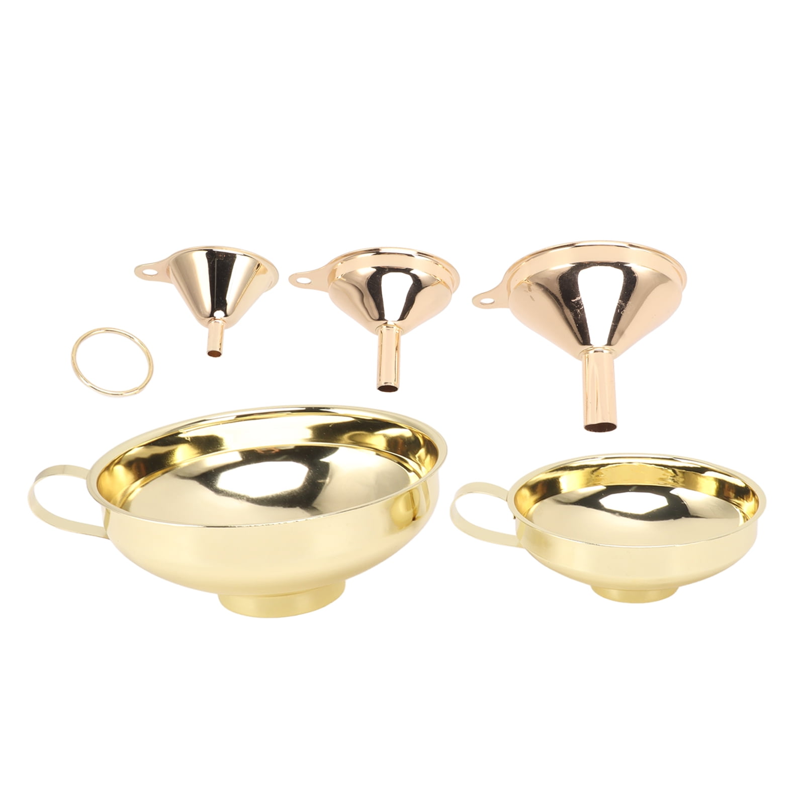 Professional Results Funnel Set, Stainless Steel For Multipurpose Tasks ...
