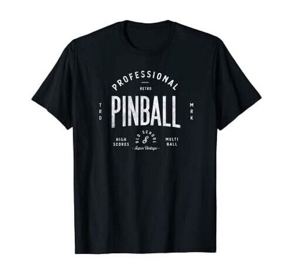 Professional Retro Pinball Old School Vintage T-Shirt by Turbo Volcano ...