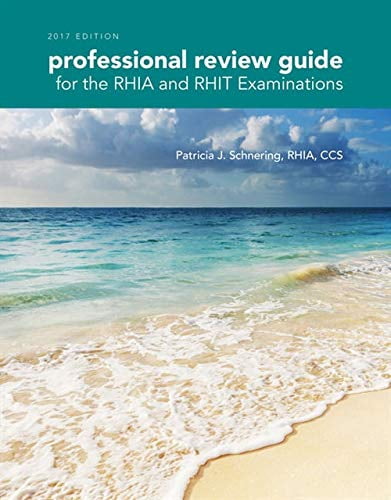 Pre-Owned Professional Review Guide for the RHIA and RHIT Examinations ...