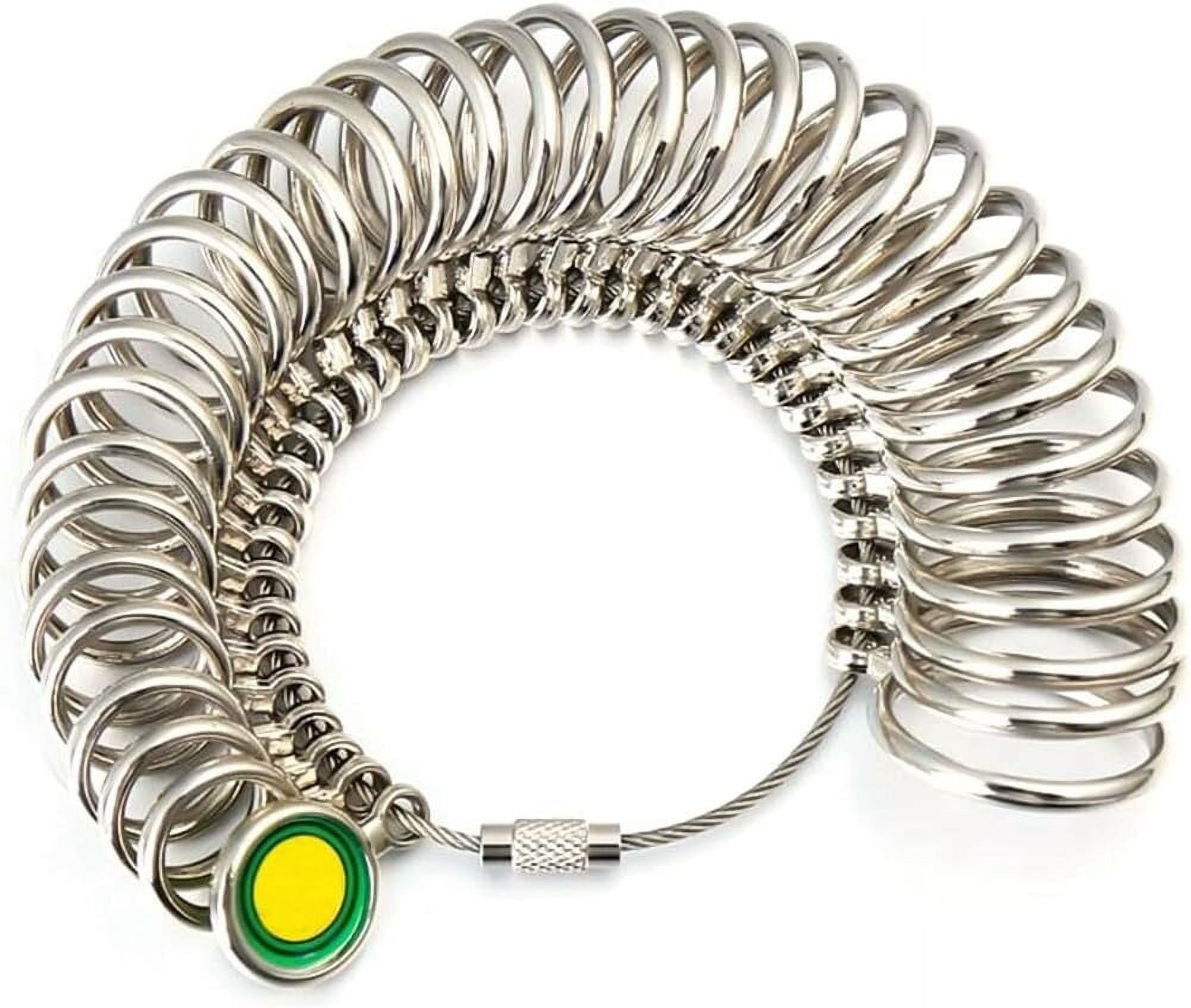 Professional Ring Size Measuring Tool, Portable Gauge Set for Finger ...