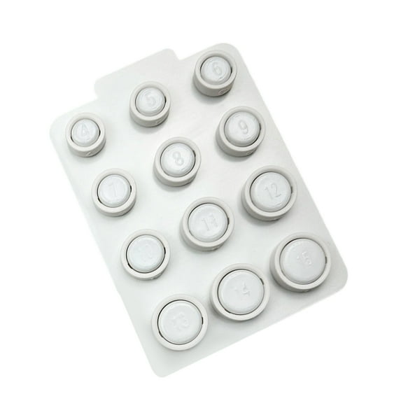 Professional Rings Sizing Tool Kits With 12 Adjustable Plastic Gauges ...