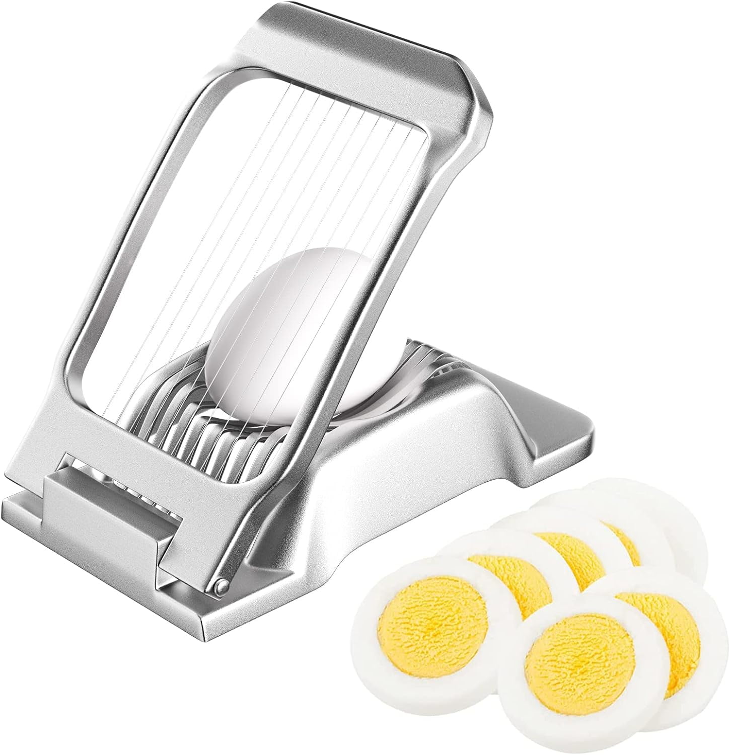 Professional Robust Aluminium Egg Cutter, Hard Egg Cutter, Dishwasher ...