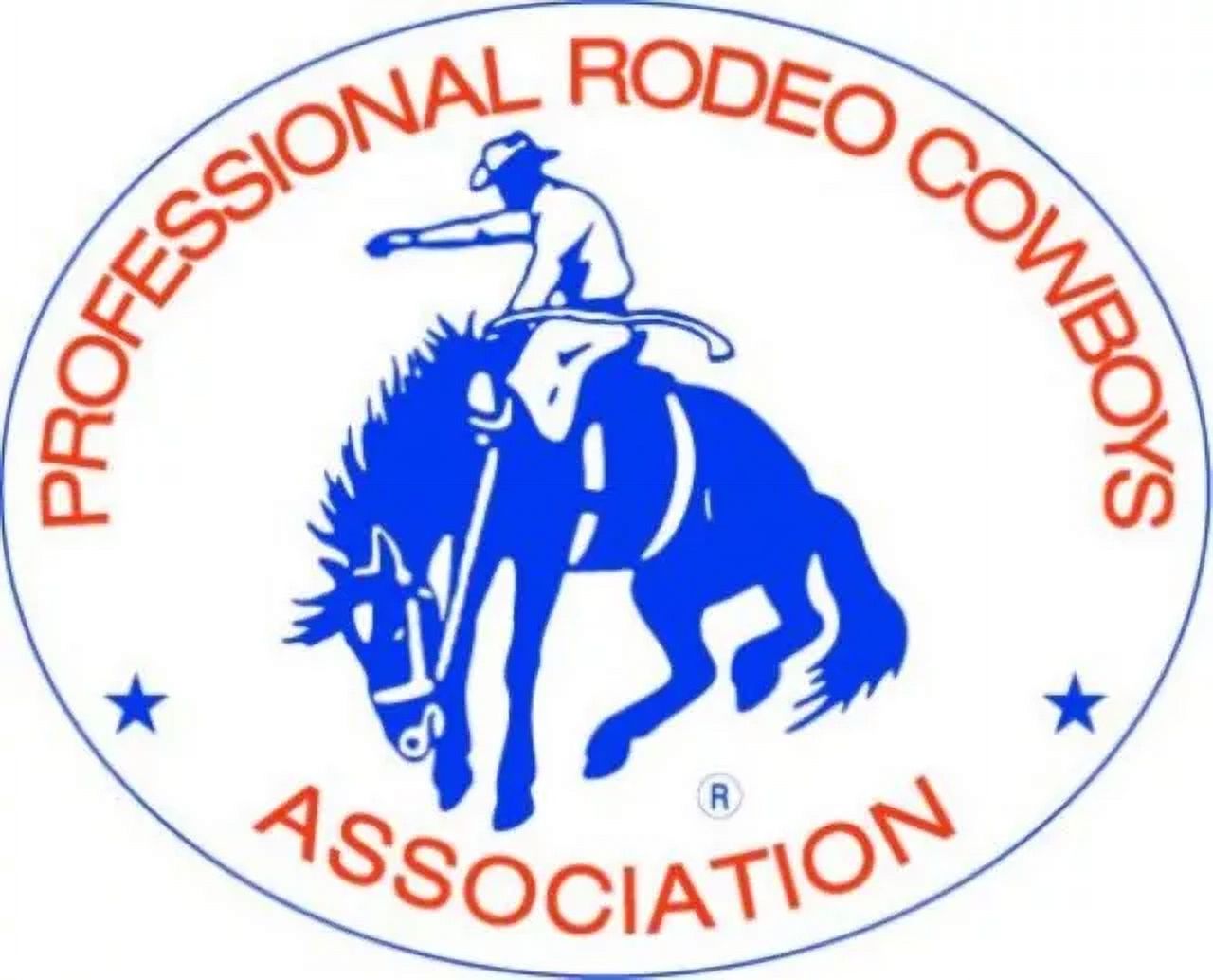 Professional Rodeo Cowboys Decal Sticker Laptop Sticker Window ...