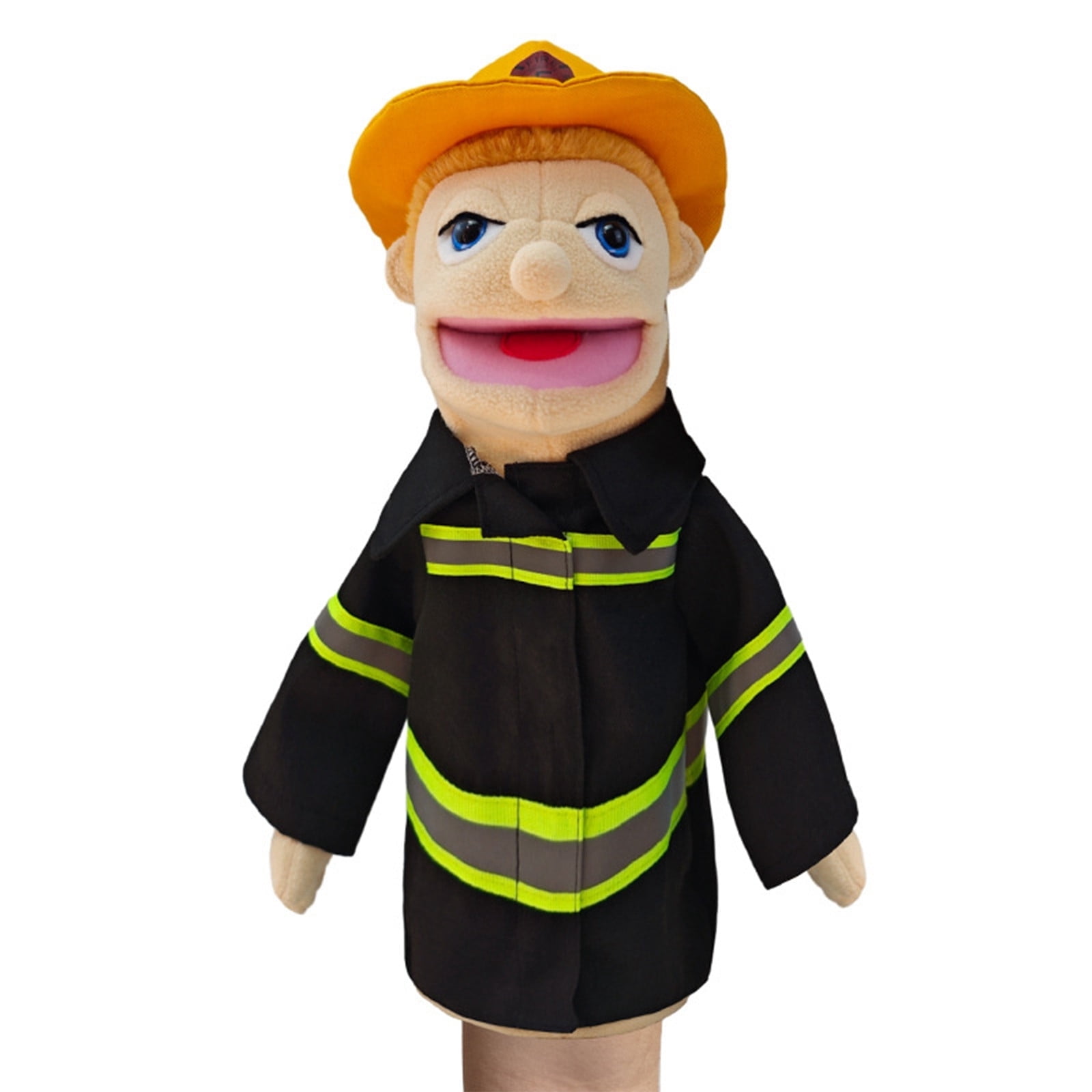 Professional Role Play Hand Puppet Firemen Puppet Stuffed Doll Can be ...