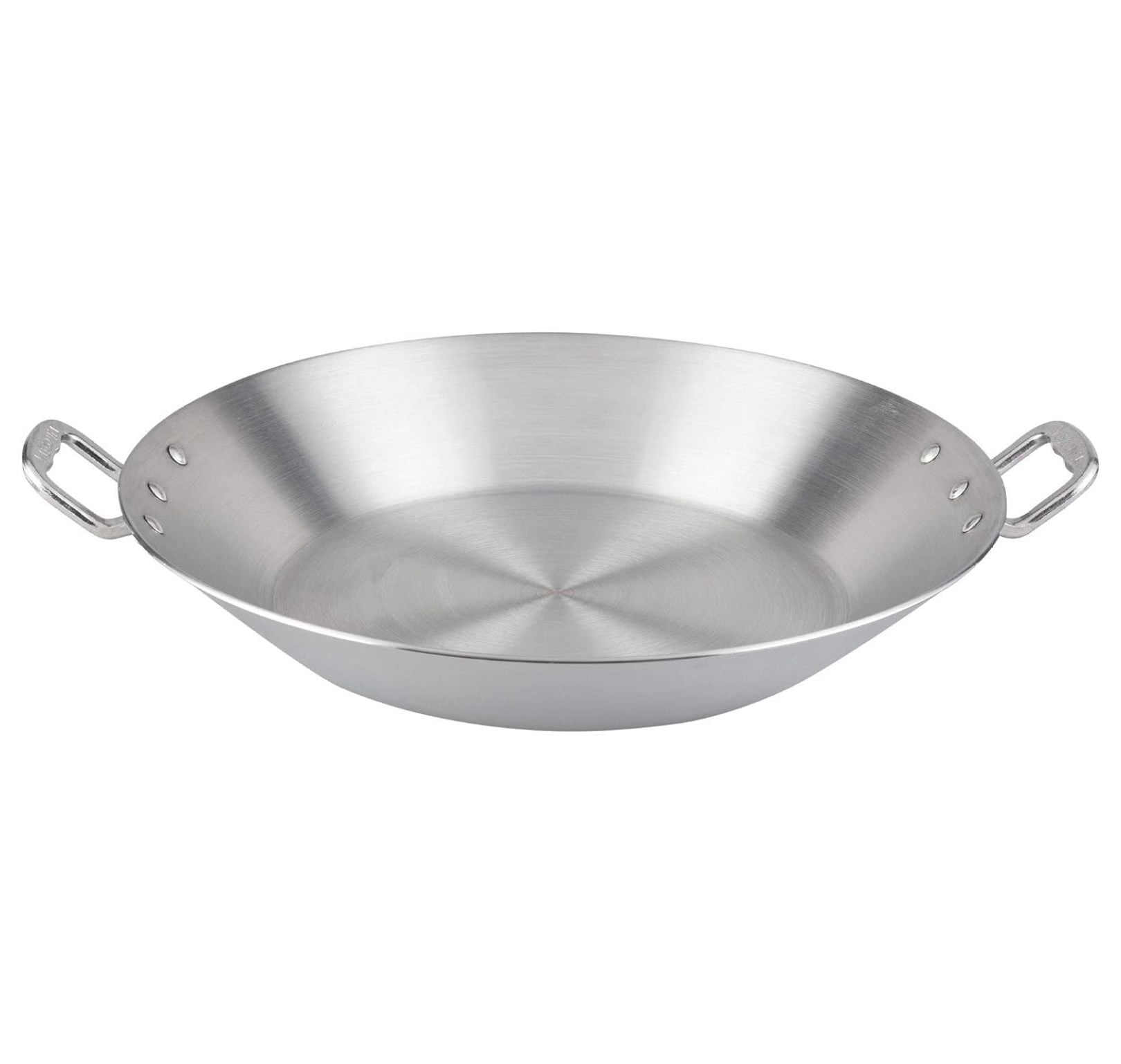 Professional Round Paella Pan(20 Inch) 100% Aluminum Pan with NSF ...