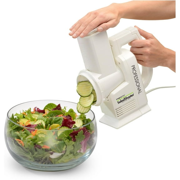 Presto Professional Electric Salad Shooter 02970, Vegetable Dicer ...