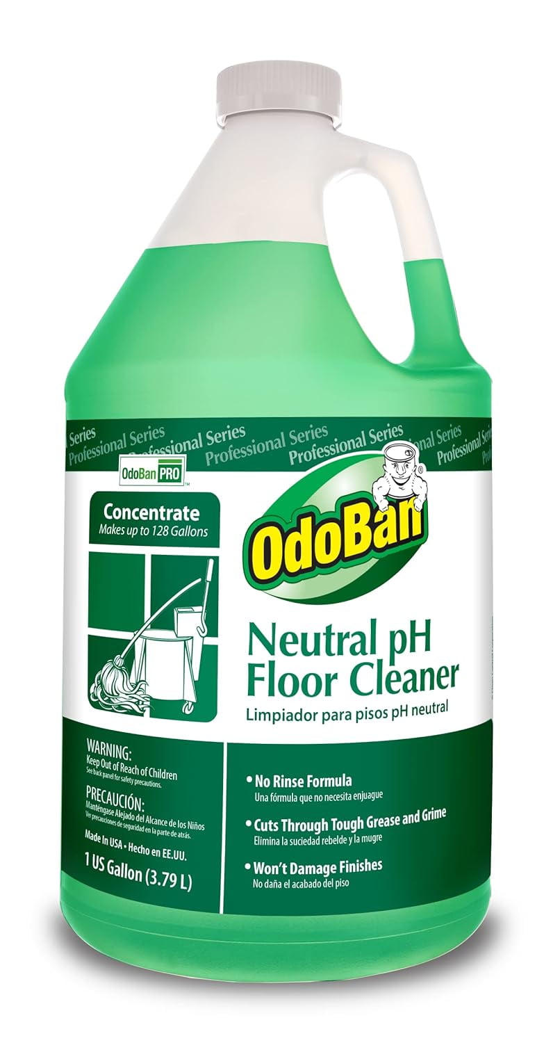 Professional Series Neutral pH No Rinse Floor Cleaner Concentrate, 1 ...