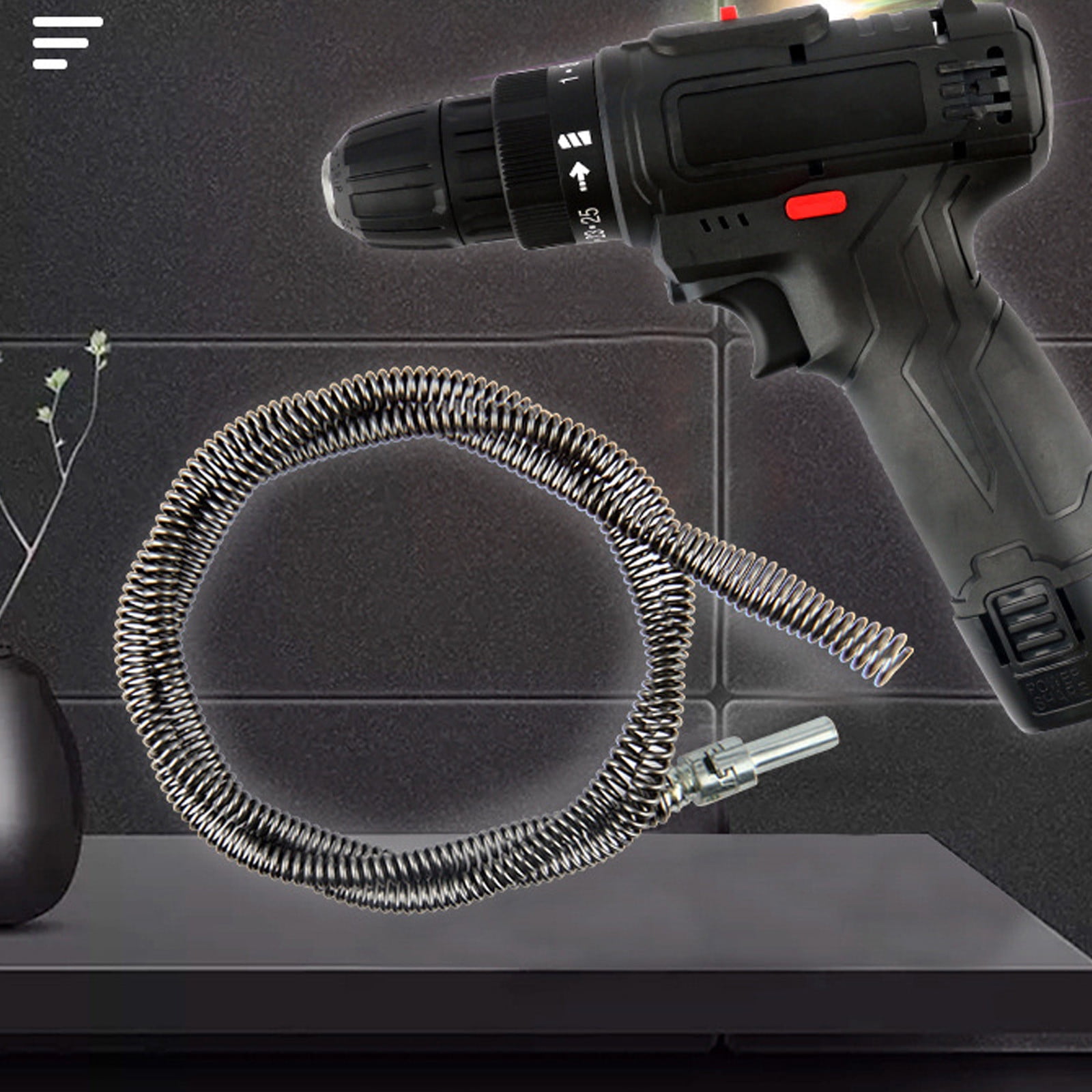 Professional Sewer Drain Snake Tool - Heavy Duty Plumbing Auger for ...
