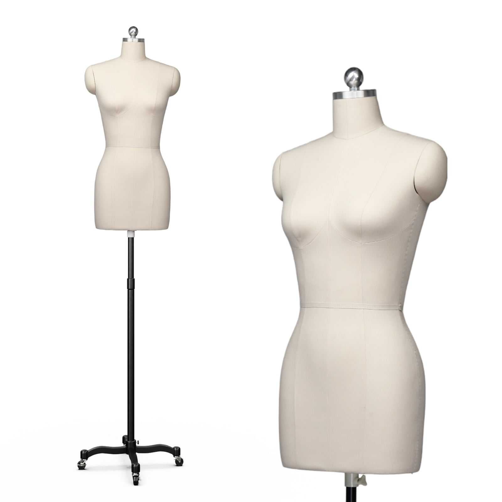 Professional Sewing Mannequin, Female Dress Form for Display and Tailor ...