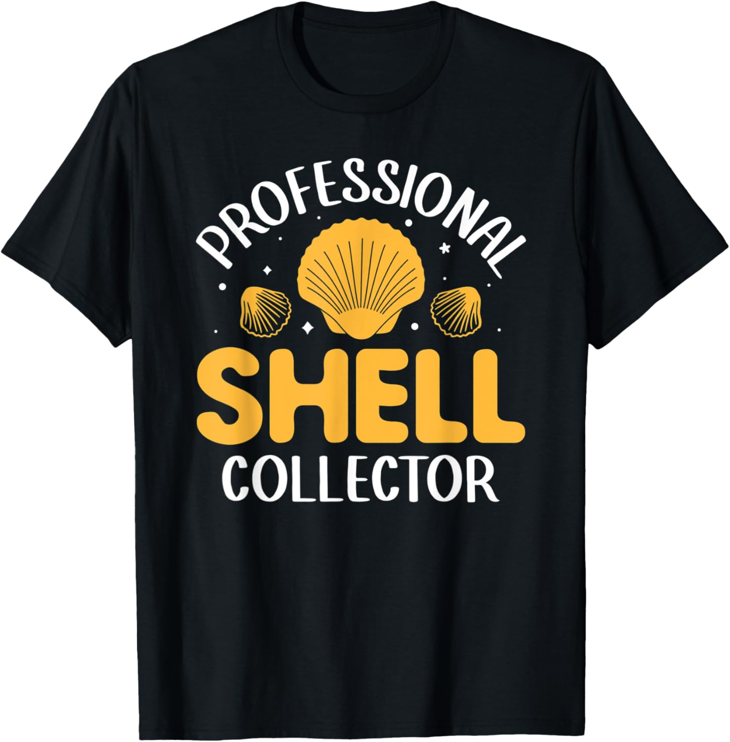 Professional Shell Collector Seashell Collecting T-Shirt - Walmart.com
