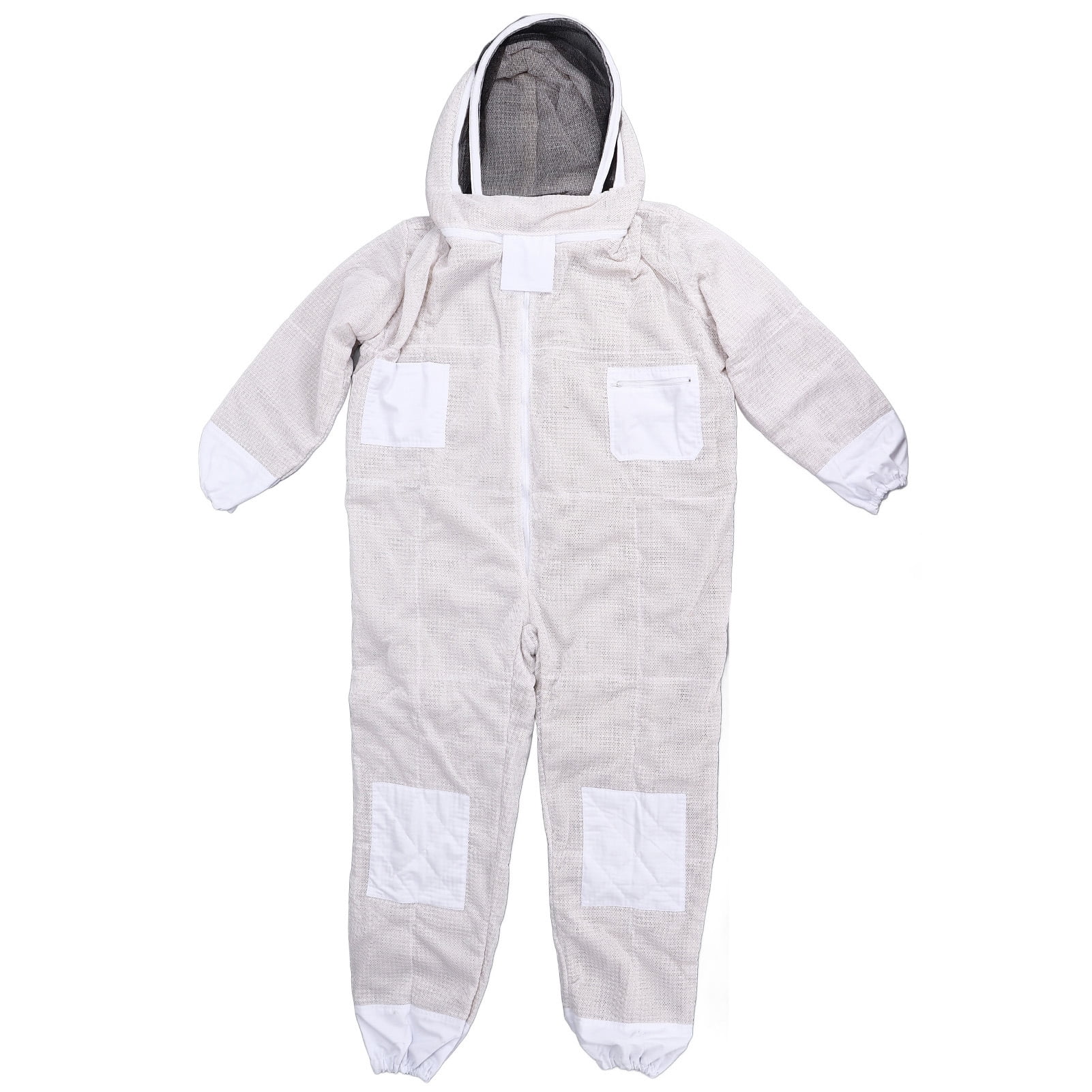 Professional Siamese Bee Suit Zipper 3 Layer Net Space Suit Ventilated ...