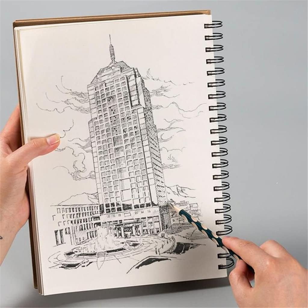 Professional Sketchbook Thick pape Notebook Diary Art School Supplies ...