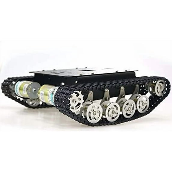 Professional Smart Shock-Absorbing Robot Tank Chassis Kit: 2pcs DC ...