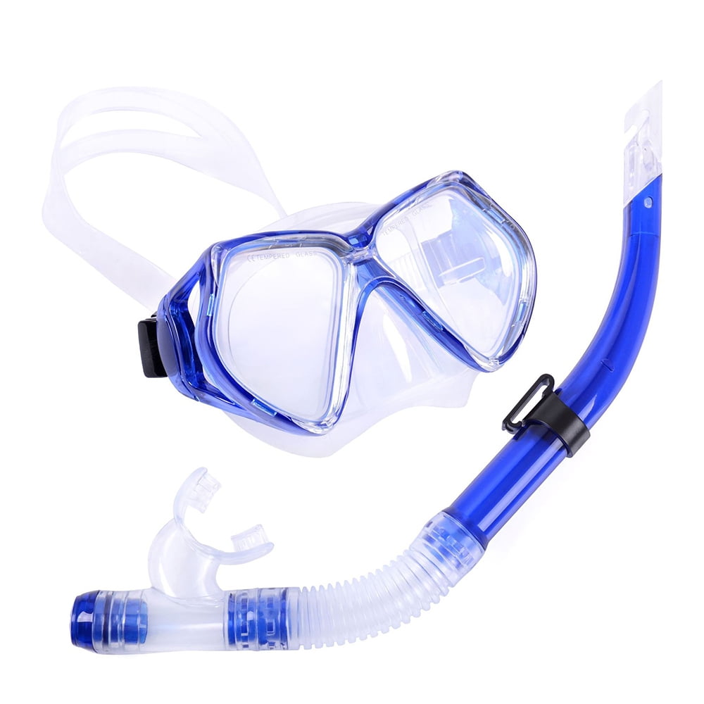 Professional Snorkeling Gear, Advanced Lens Shape Design with Tempered ...