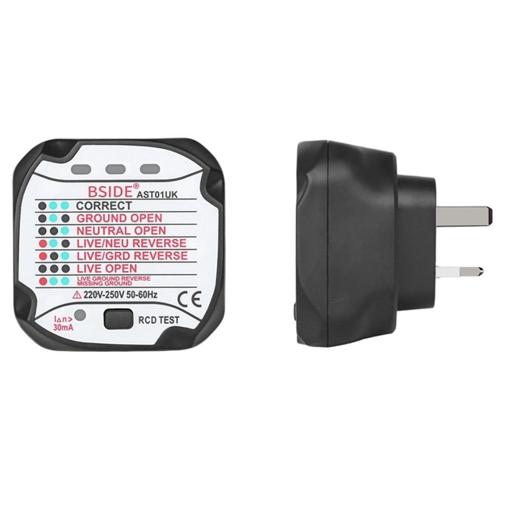 Professional Socket Tester Analyzers For Electrical Outlet Safety with ...
