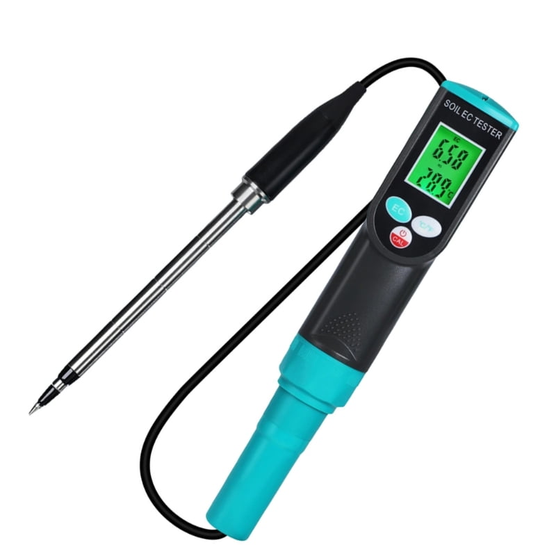 Professional Soil Conductivity Meter ABS Construction Battery Operated ...
