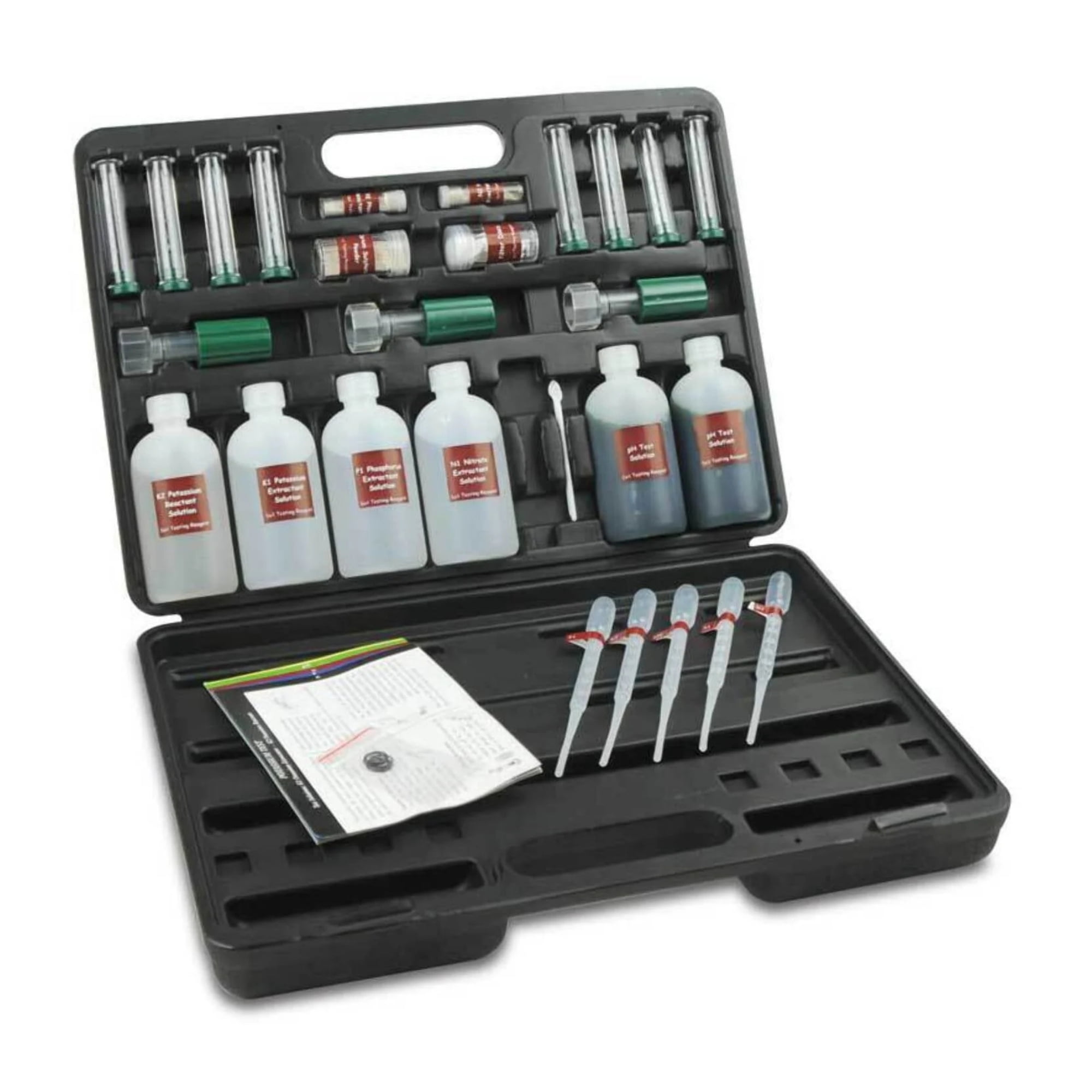 Professional Soil Test Kit - Fast and Accurate Results - Large - 50 ...