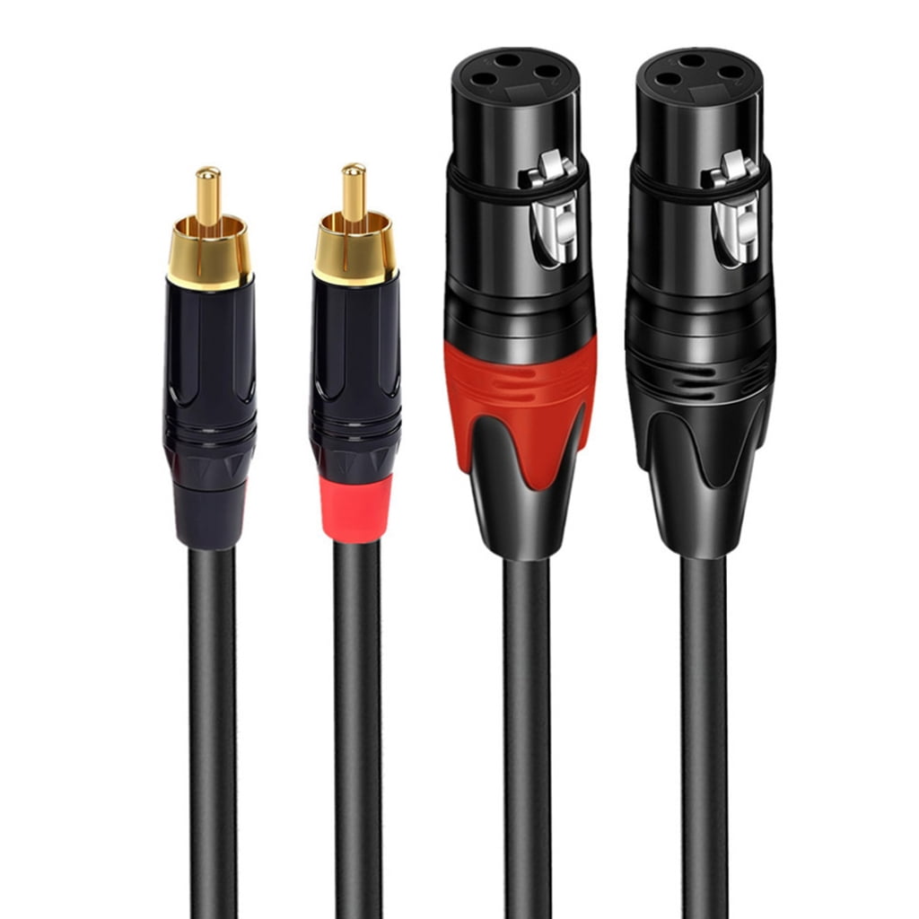 Professional Sound Cable Double Male To Double Female 1m Gold Veneered ...