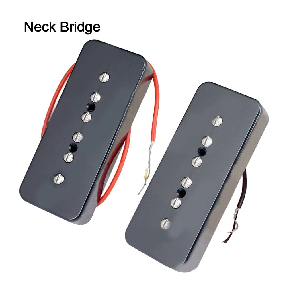 Professional Sound Reproduction Neck Bridge Pickups for P90 Electric ...
