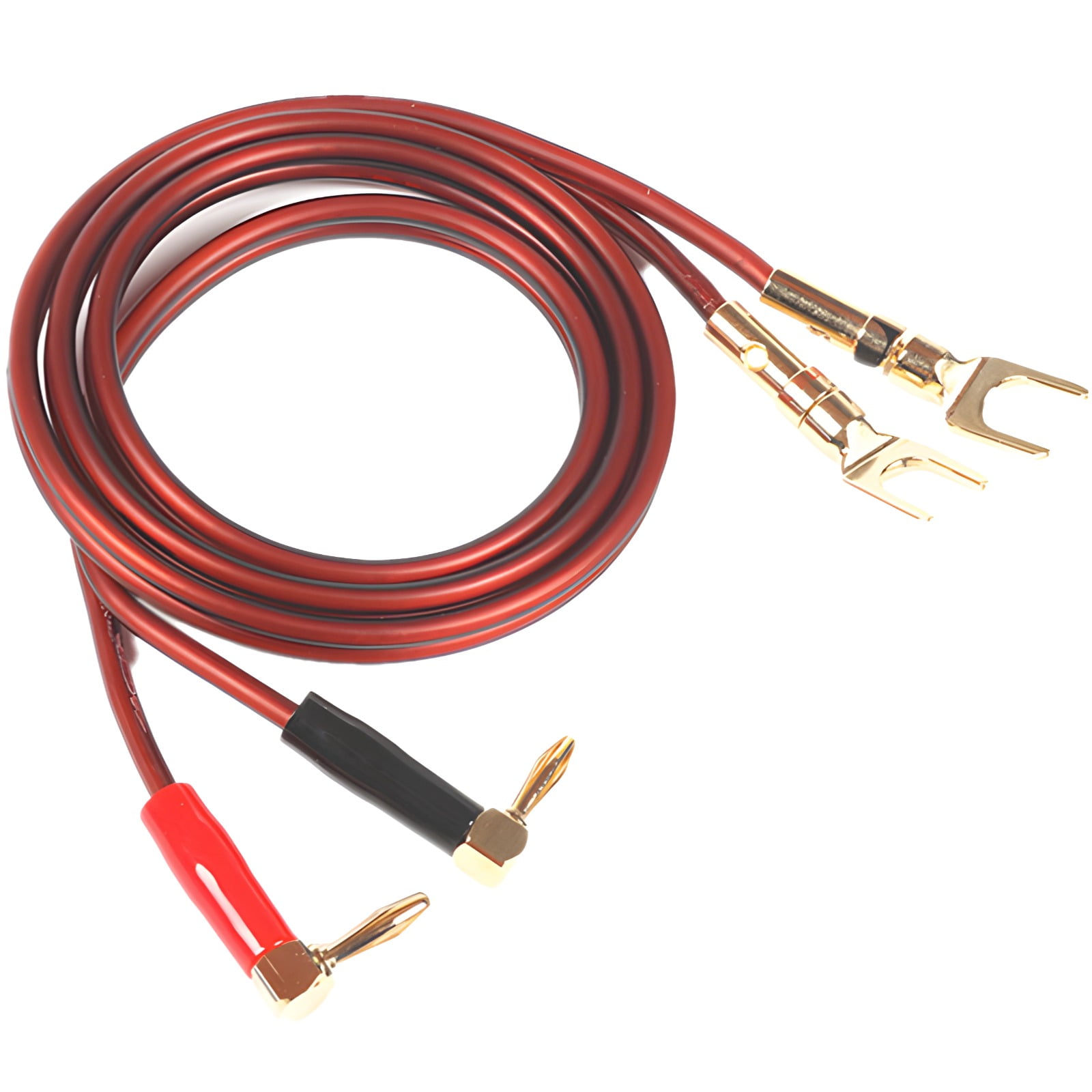 Professional Speaker Cable 12 AWG with Banana Plugs, High-Performance ...